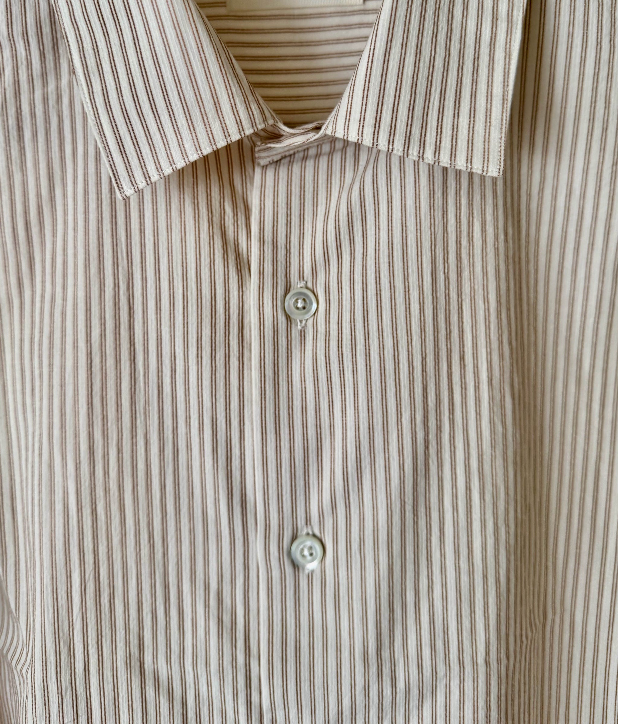 Noble Shirt in Russet Stripe